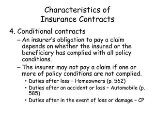 Legal aspects of insurance | PPTX
