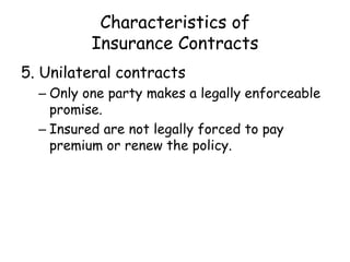 Legal aspects of insurance | PPTX
