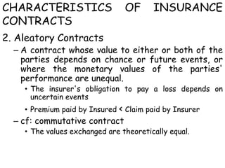 Legal aspects of insurance | PPTX