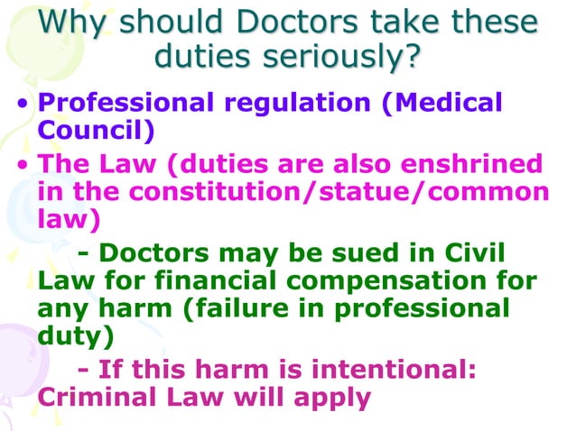 LEGAL ASPECTS OF MEDICAL PRACTICE | PPT