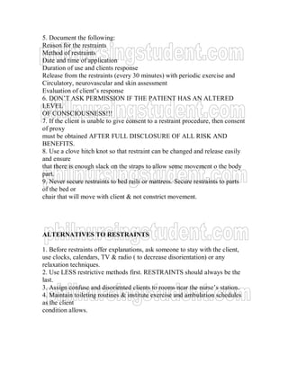 Legal aspects of nursing philnursingstudent | PDF