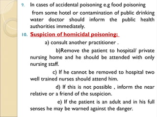 LEGAL ASPECTS OF POISONING cases in India | PPT
