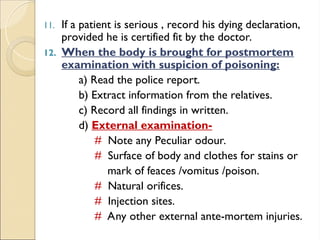LEGAL ASPECTS OF POISONING cases in India | PPT