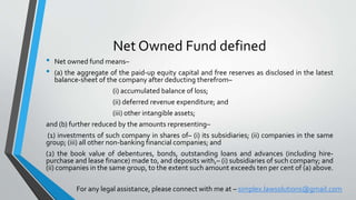 Legal aspects relating to registration of nbfc in india | PPTX