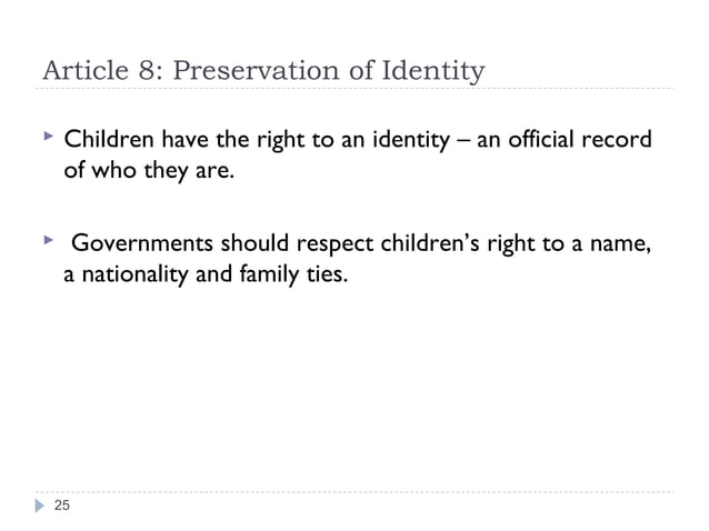 Child Care and Protection Act | PPT | Adoption and Fostering | Parenting