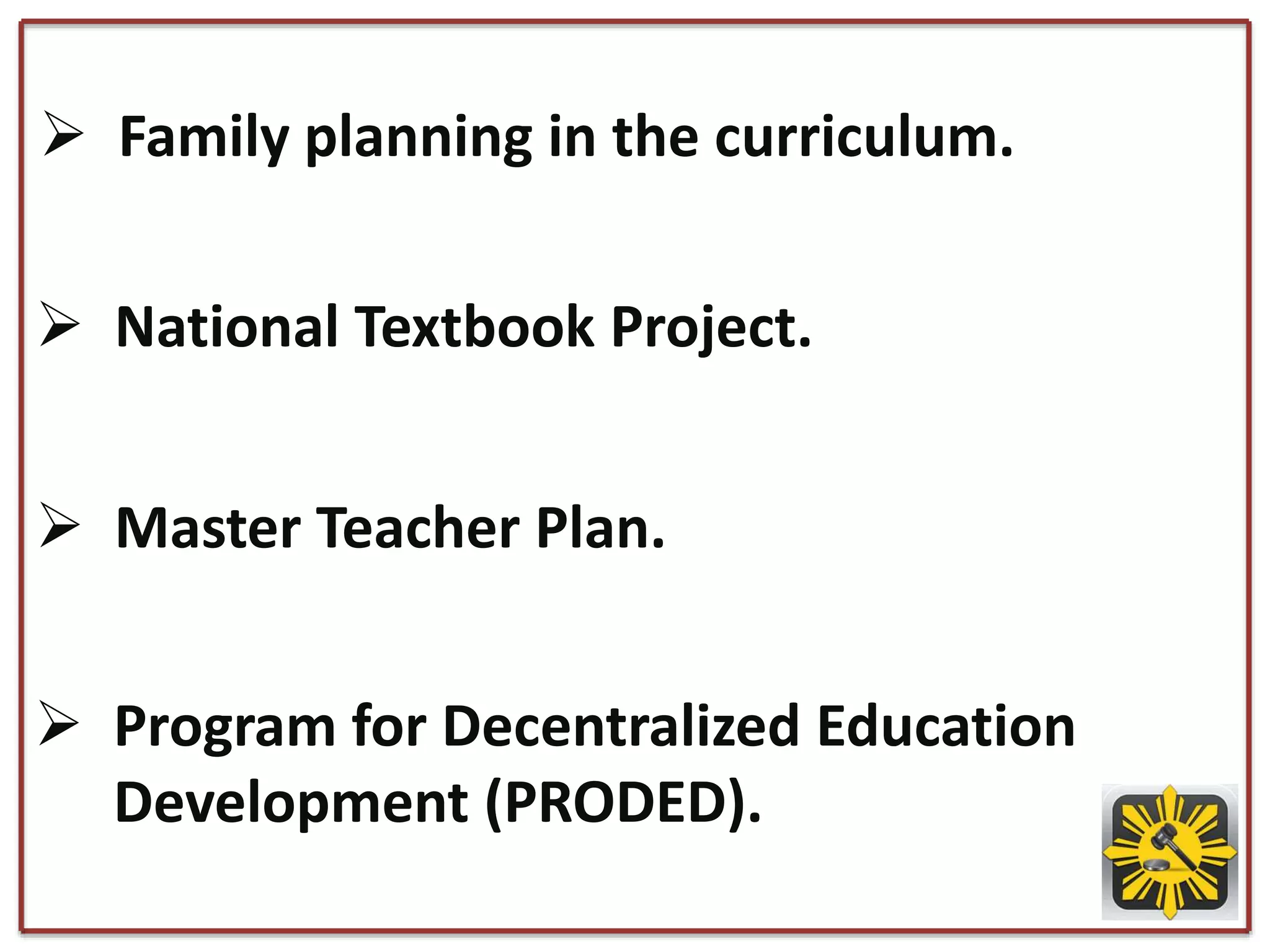 Legal bases of philippine education system | PPTX