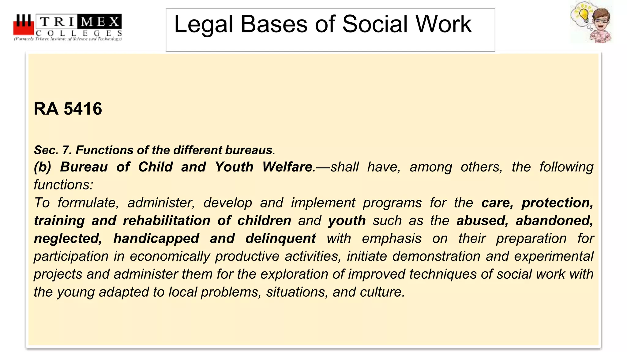 LEGAL BASES OF SOCIAL WORK IN THE PHILIPPINES.pptx