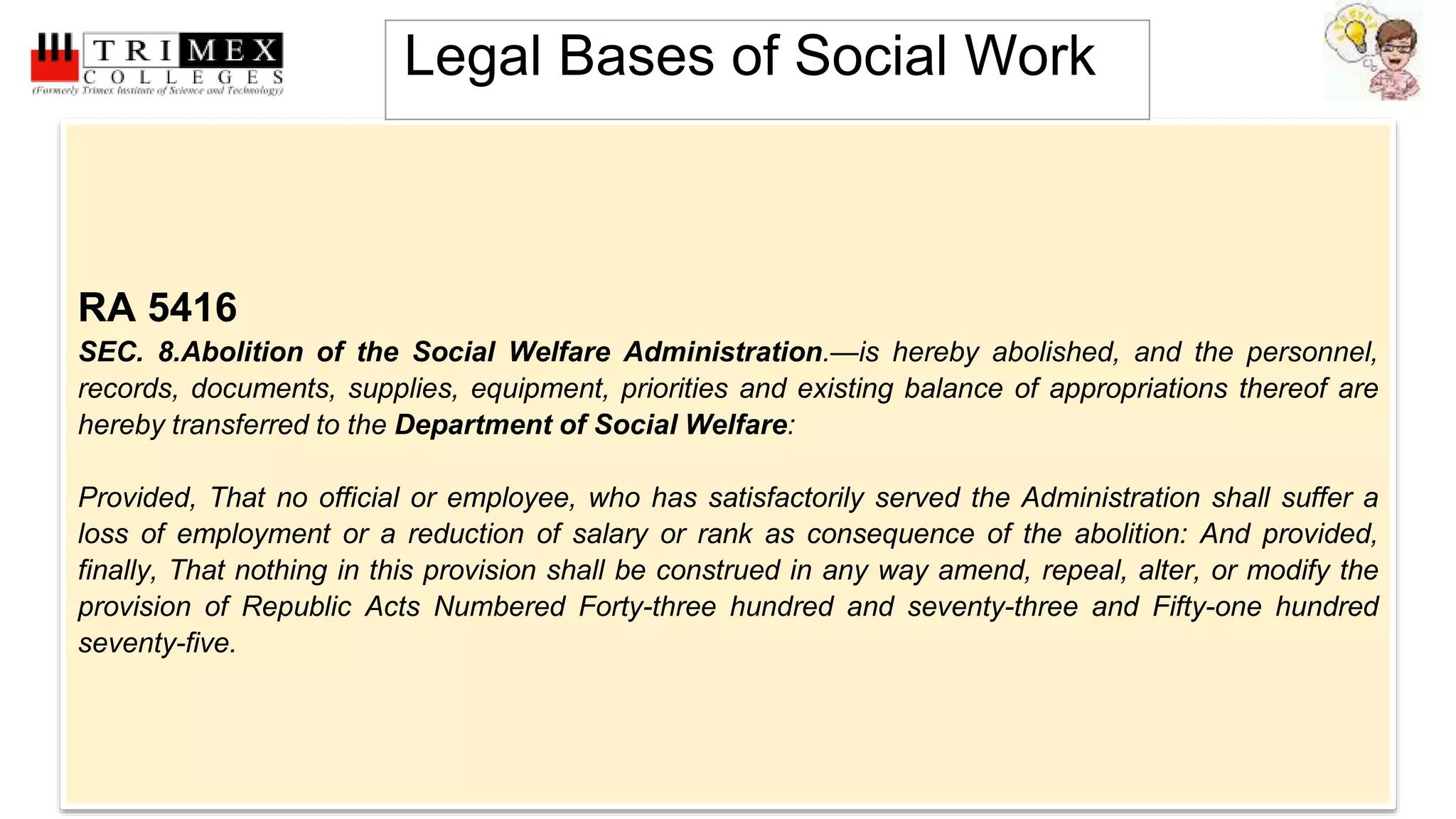 LEGAL BASES OF SOCIAL WORK IN THE PHILIPPINES.pptx
