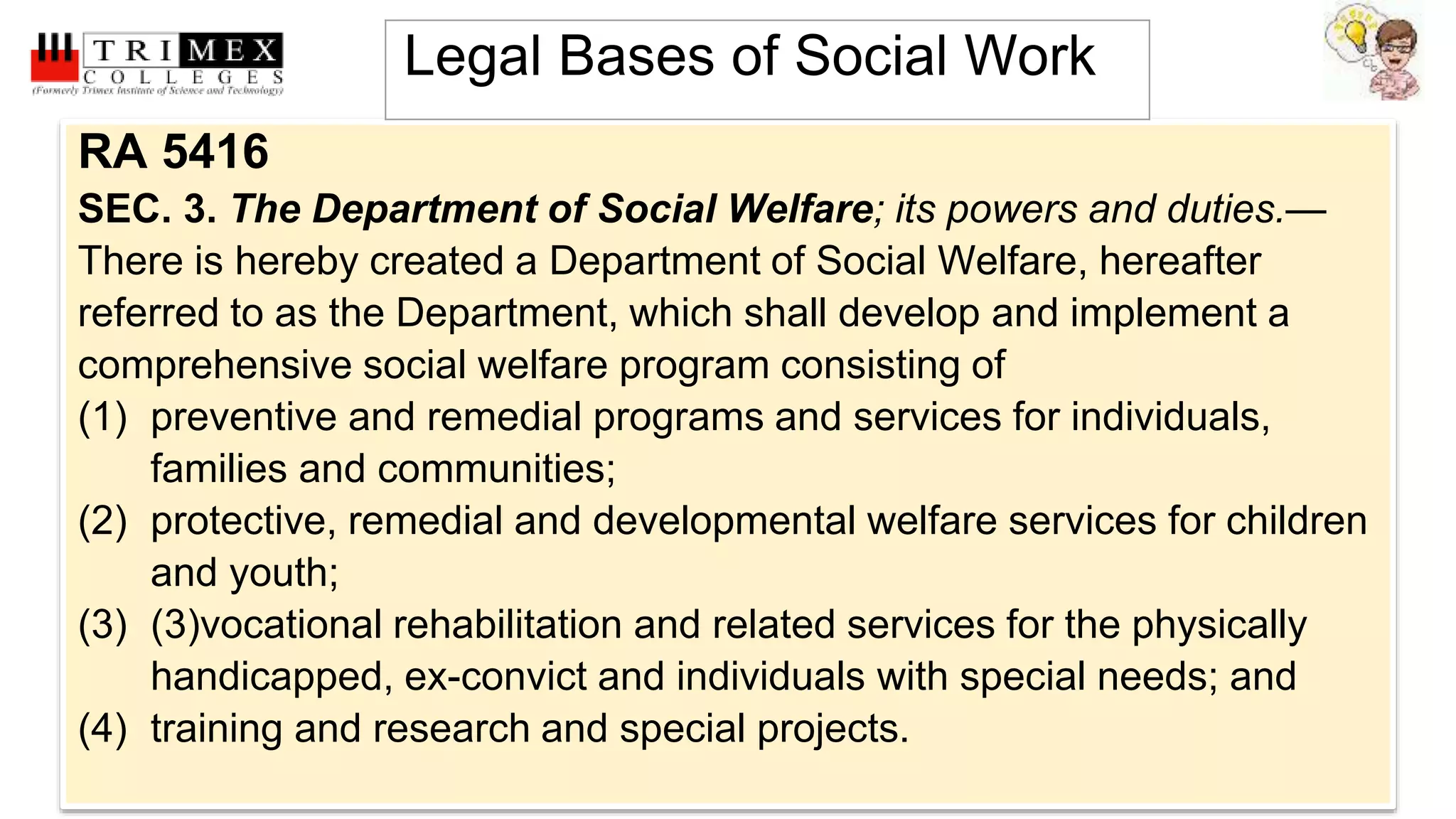 LEGAL BASES OF SOCIAL WORK IN THE PHILIPPINES.pptx