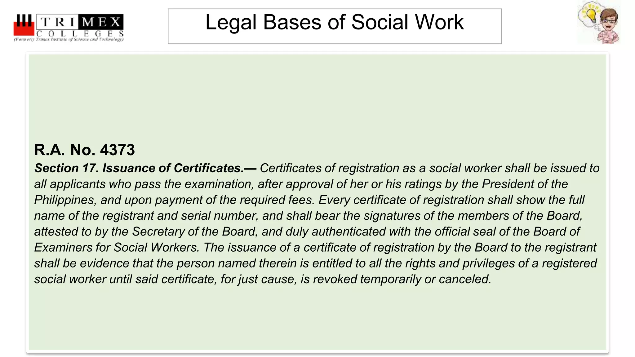 LEGAL BASES OF SOCIAL WORK IN THE PHILIPPINES.pptx