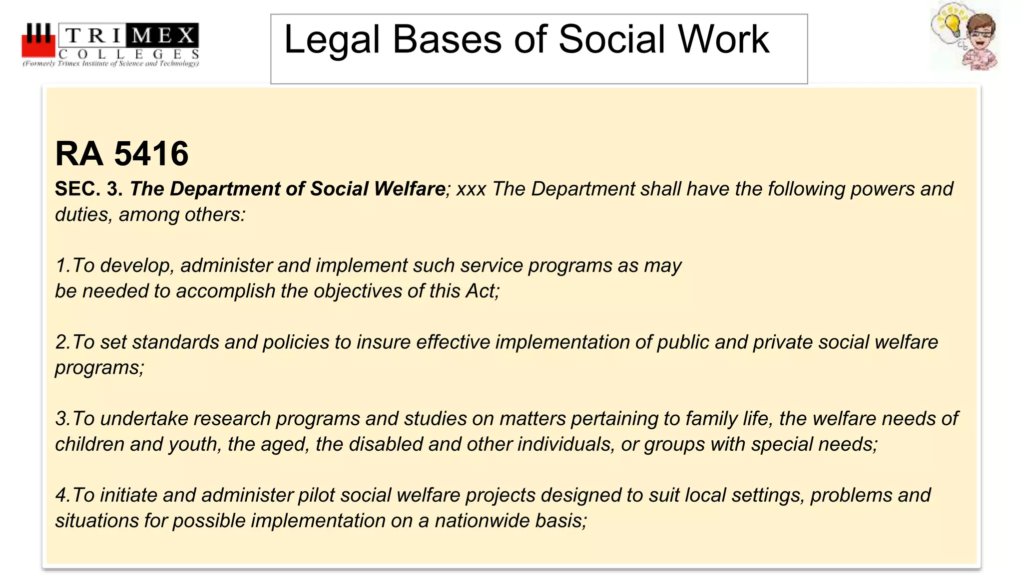 LEGAL BASES OF SOCIAL WORK IN THE PHILIPPINES.pptx