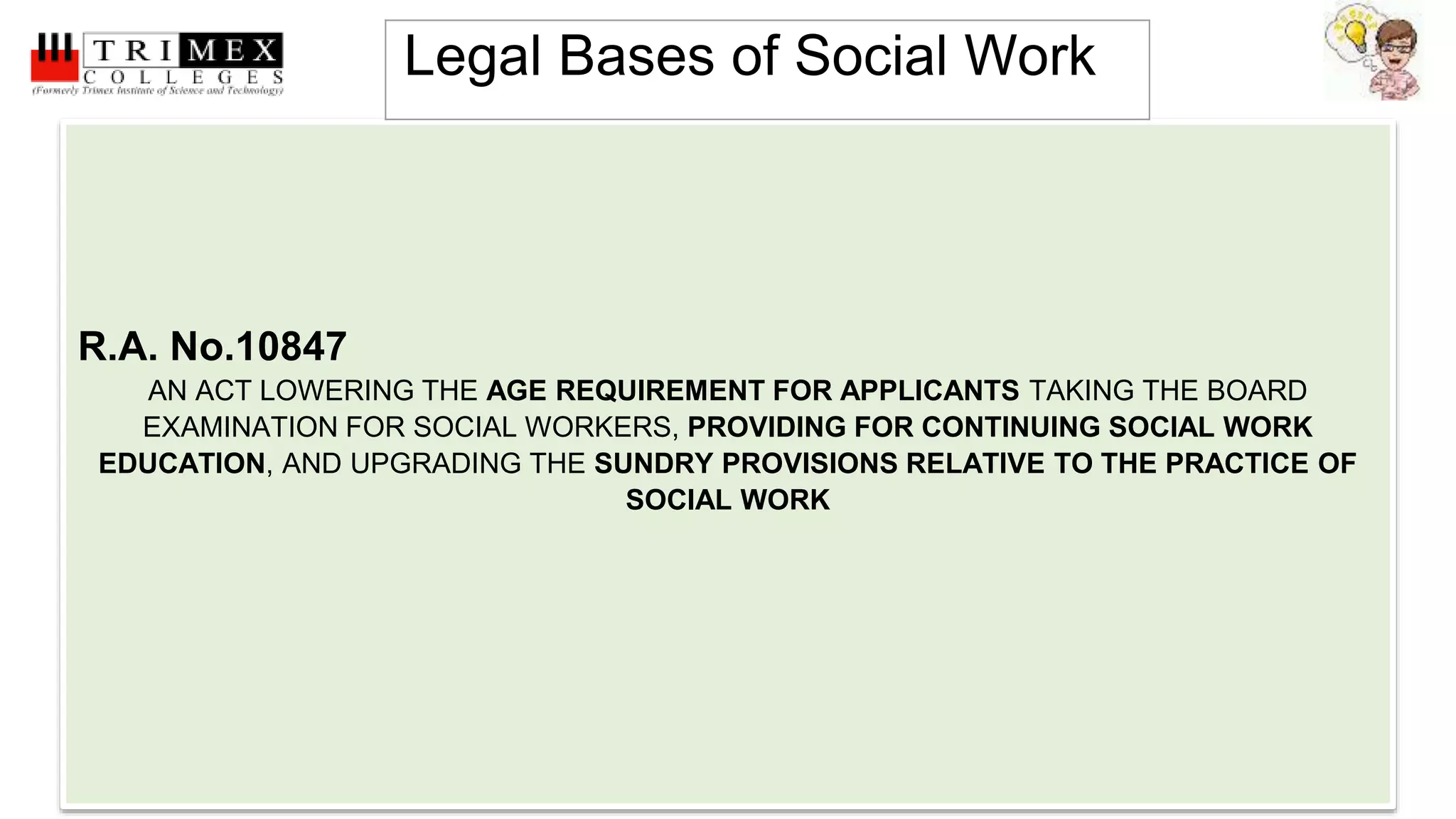 LEGAL BASES OF SOCIAL WORK IN THE PHILIPPINES.pptx