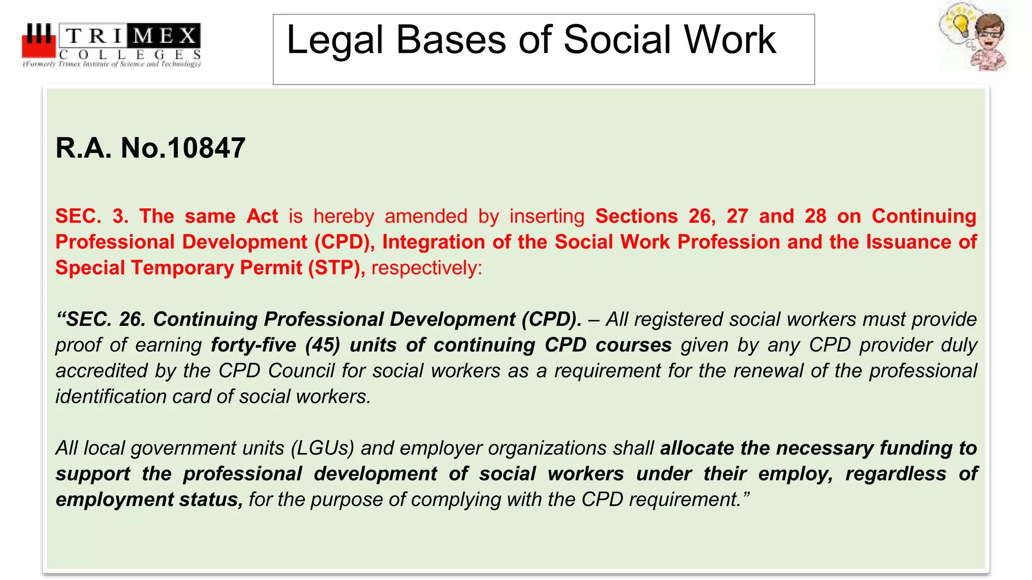 LEGAL BASES OF SOCIAL WORK IN THE PHILIPPINES.pptx