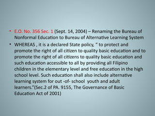 Legal Basis of Alternative Learning System.pptx
