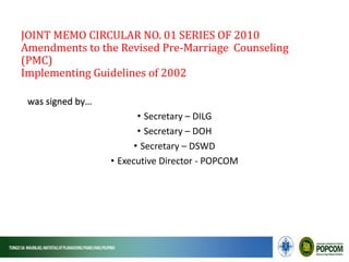policies, EO, MOA, MOU ,Legal Basis of PMOC.pptx