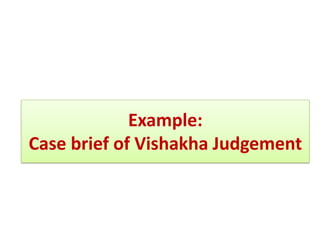 Legal briefing and summarizing | PDF