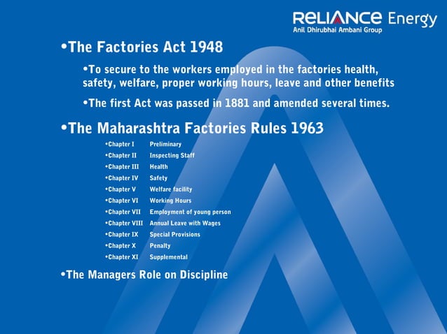 factories rules 1963 | PPT | Chemistry | Science