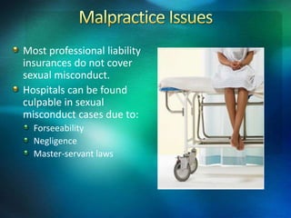 Legal considerations sexual misconduct in the workplace | PPTX