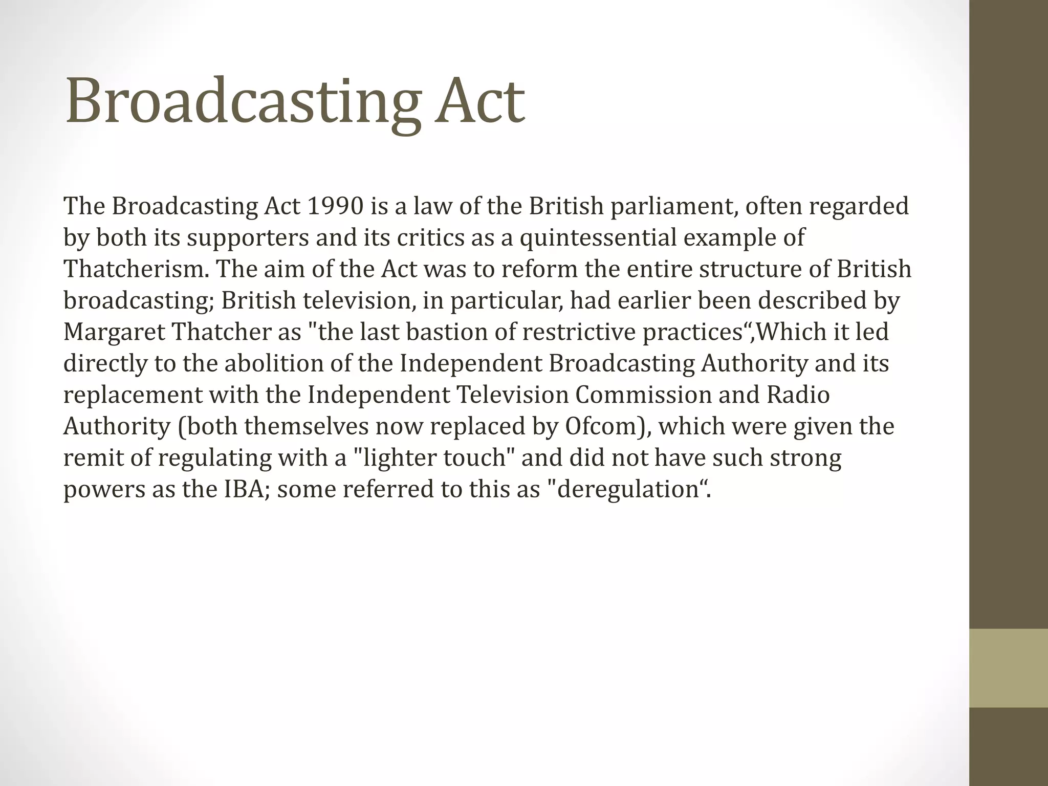 Legal constraints in media | PPTX