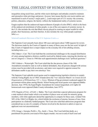 LEGAL CONTEXT OF HUMAN DECISIONS | PDF