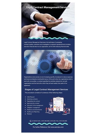 Legal contract management services | PDF