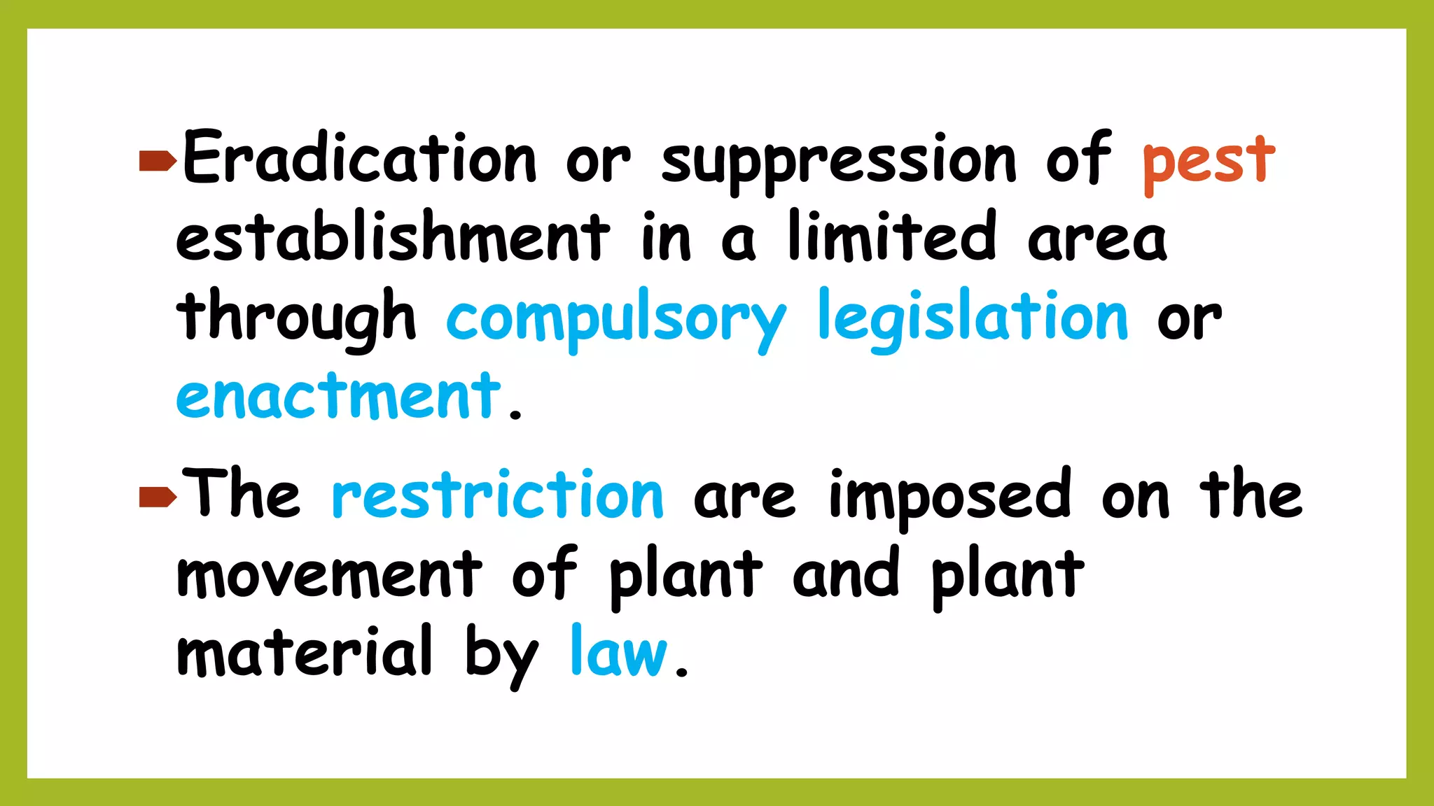 Legal control. | PPTX