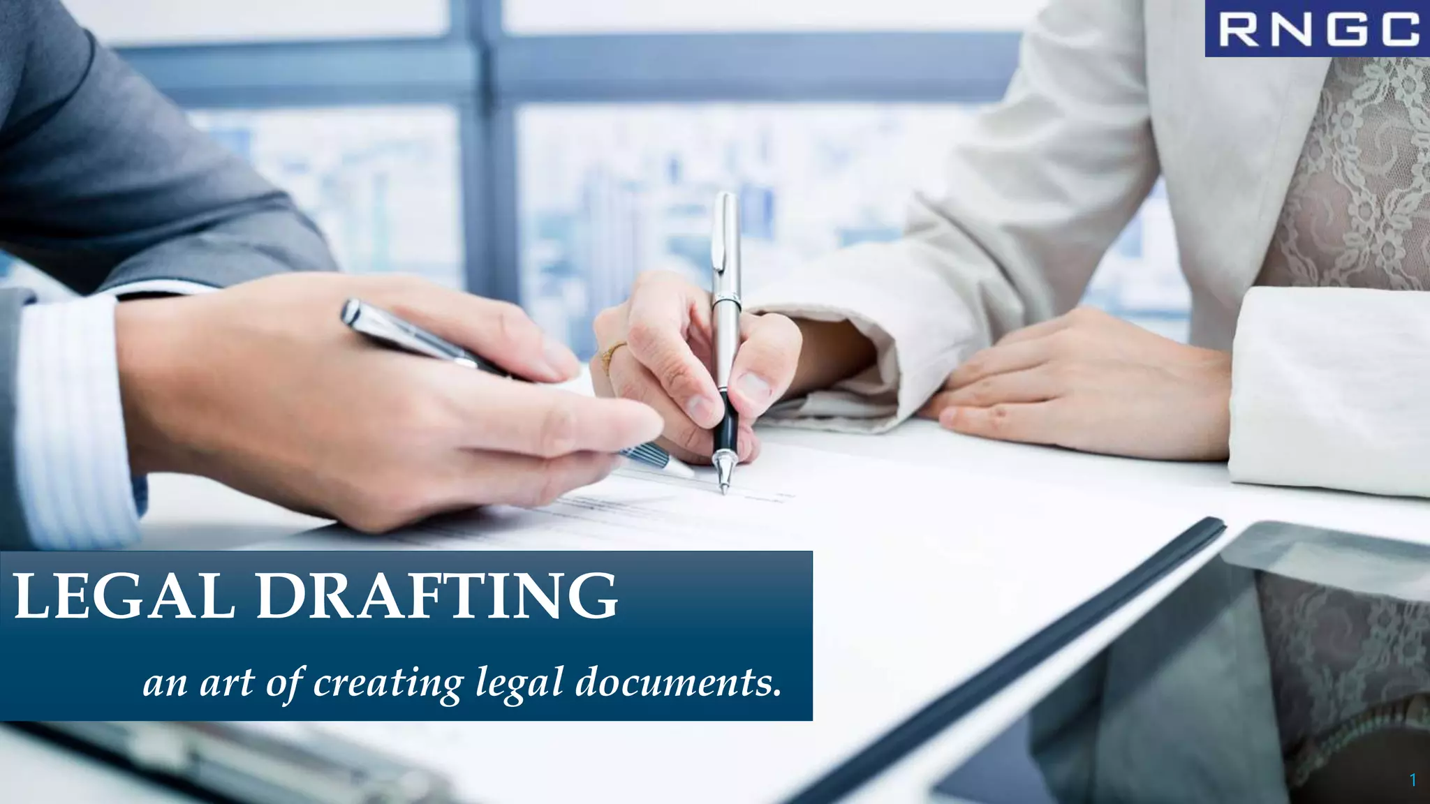 Legal drafting | PPTX