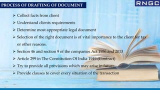 Legal drafting | PPTX