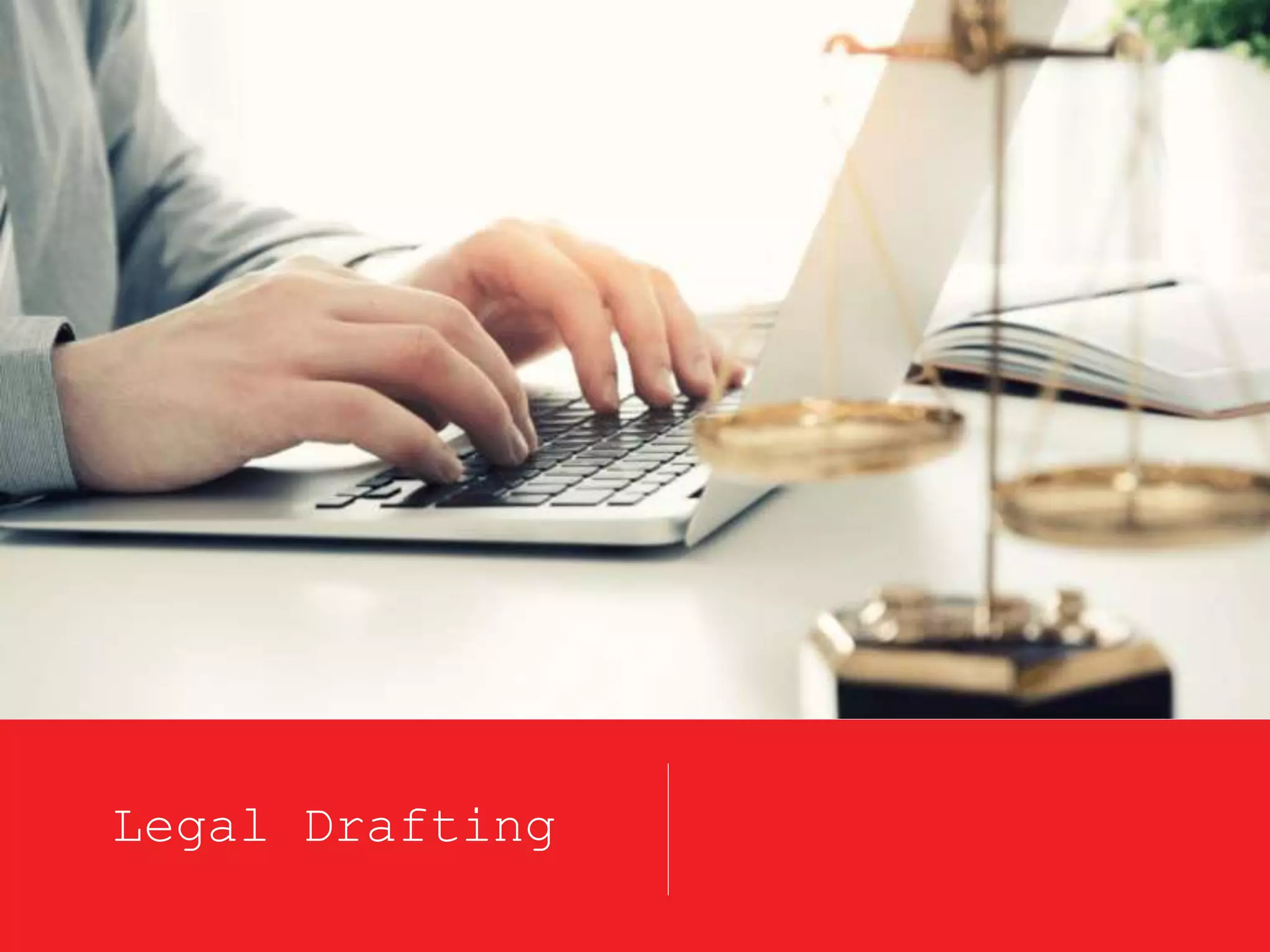 Legal Drafting | PPTX