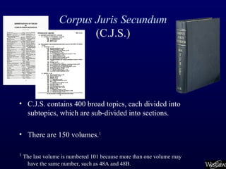 Legal Encyclopedias | PPT