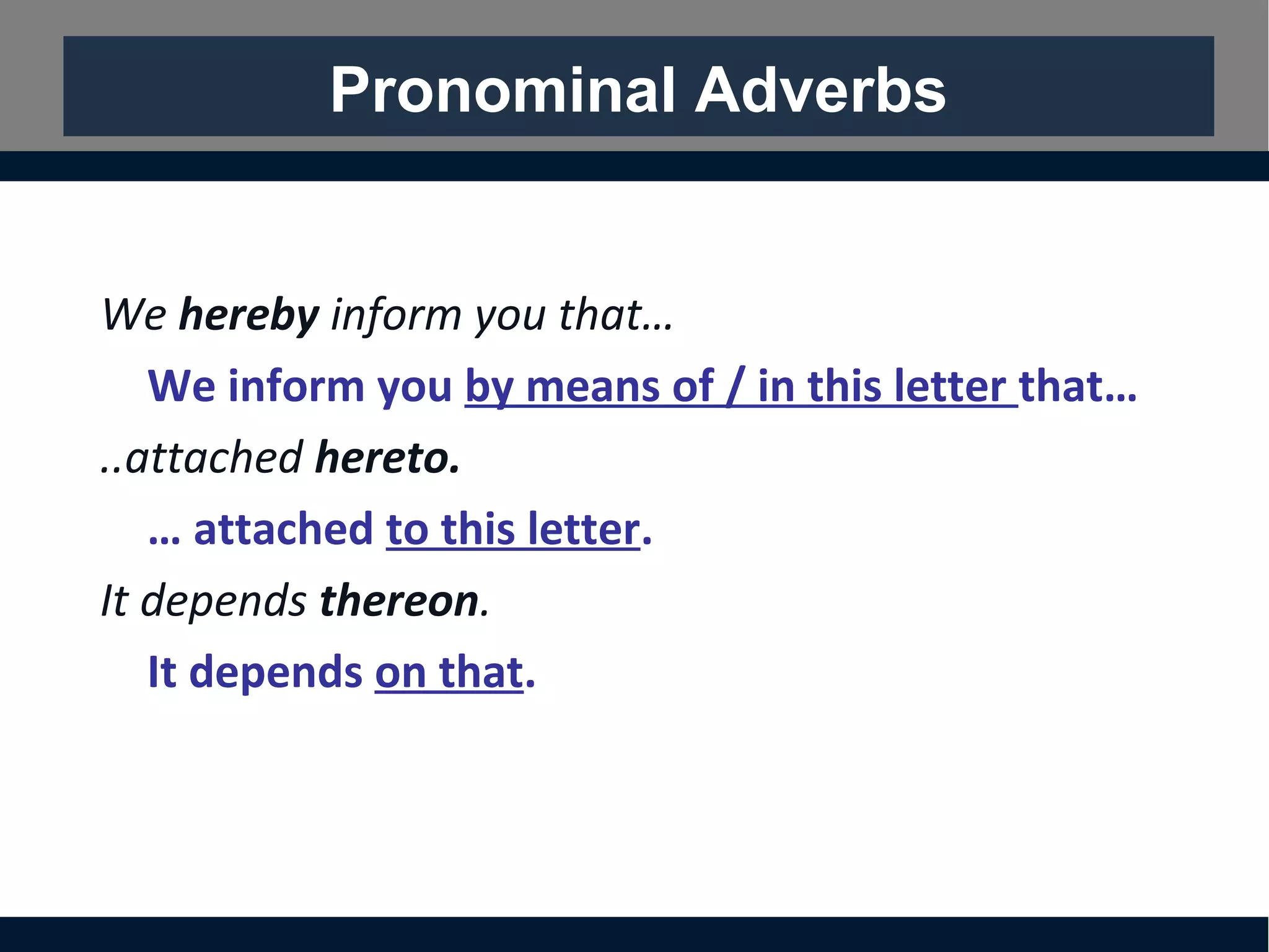 An Introduction to Legalese: The Language of Contracts | PPTX