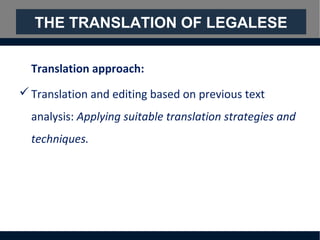 An Introduction to Legalese: The Language of Contracts | PPTX