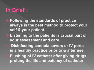Legal, ethical and documentation aspects on IV Therapy | PPTX