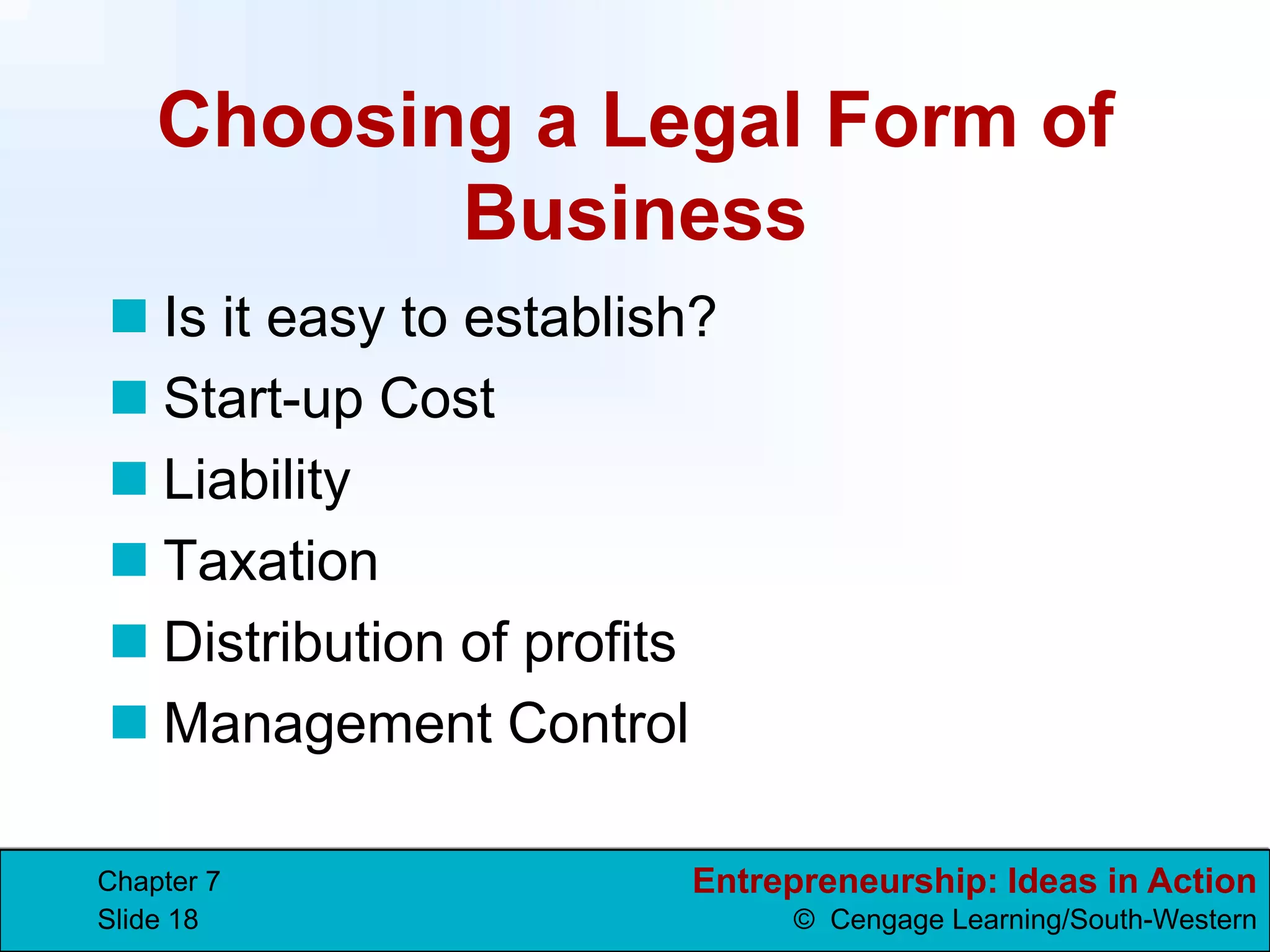 3 Legal Forms of Business | PPTX