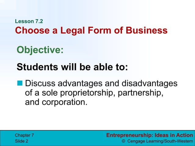 3 Legal Forms of Business | PPTX