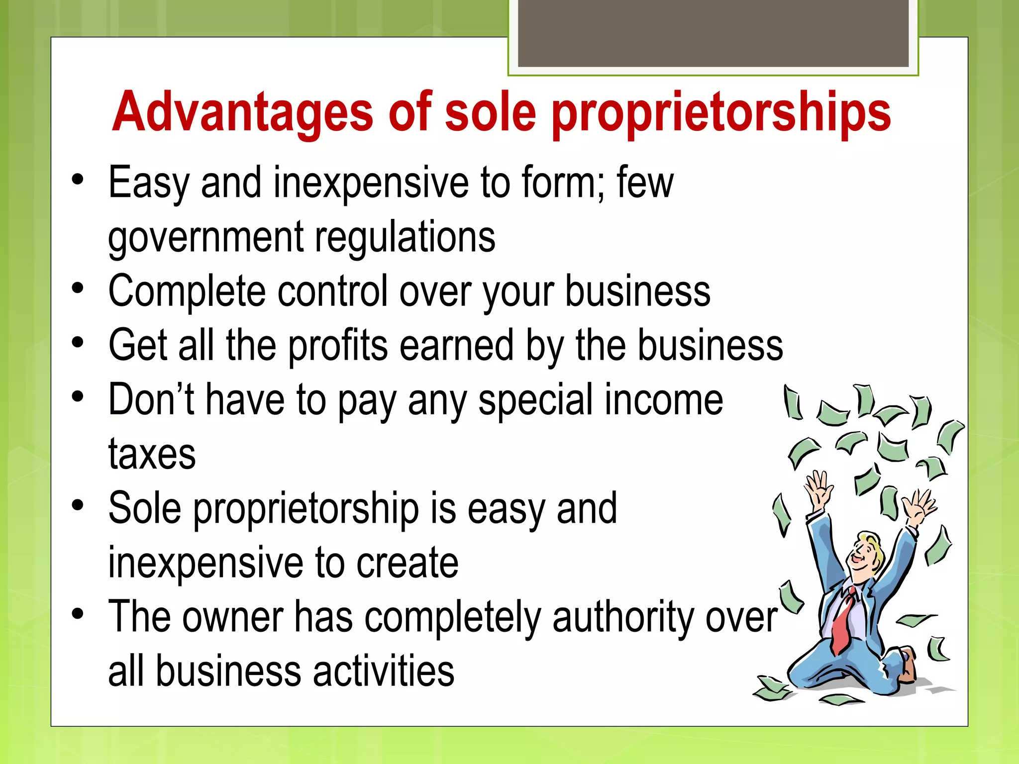 Legal forms of business ownership om | PPT