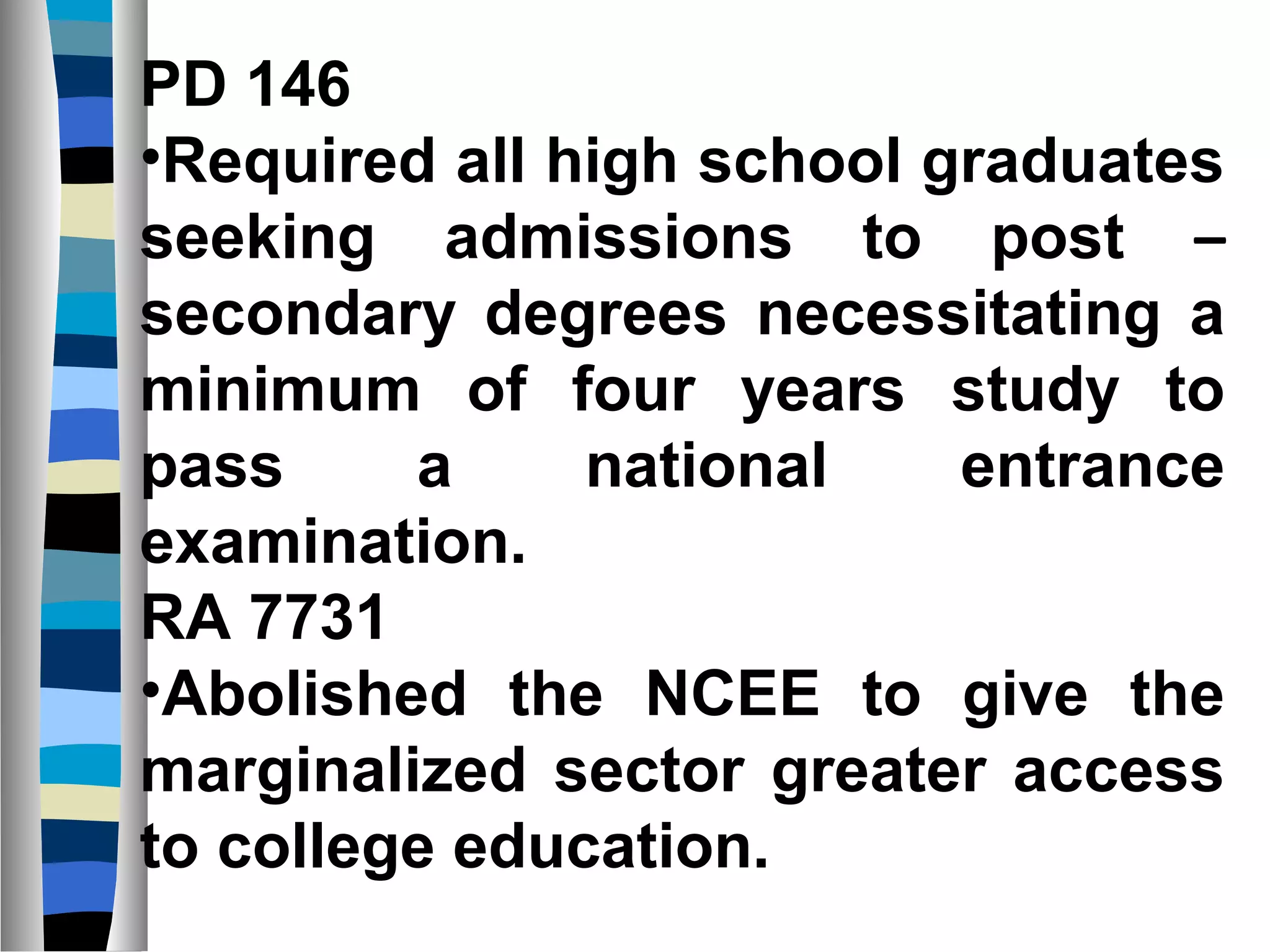 Legal foundation of education | PPT