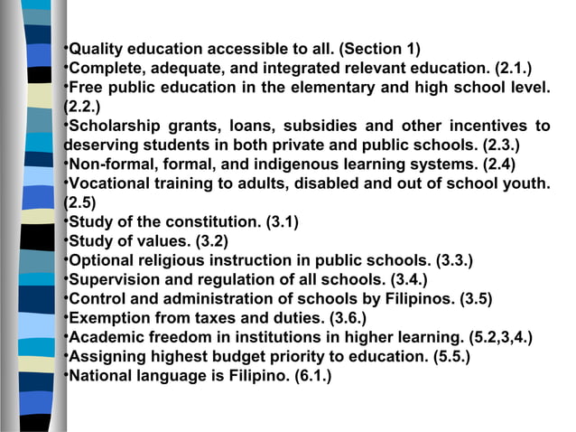 Legal foundation of education | PPT