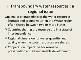 Legal framework for transboundary water management Raya Stephan | PPT