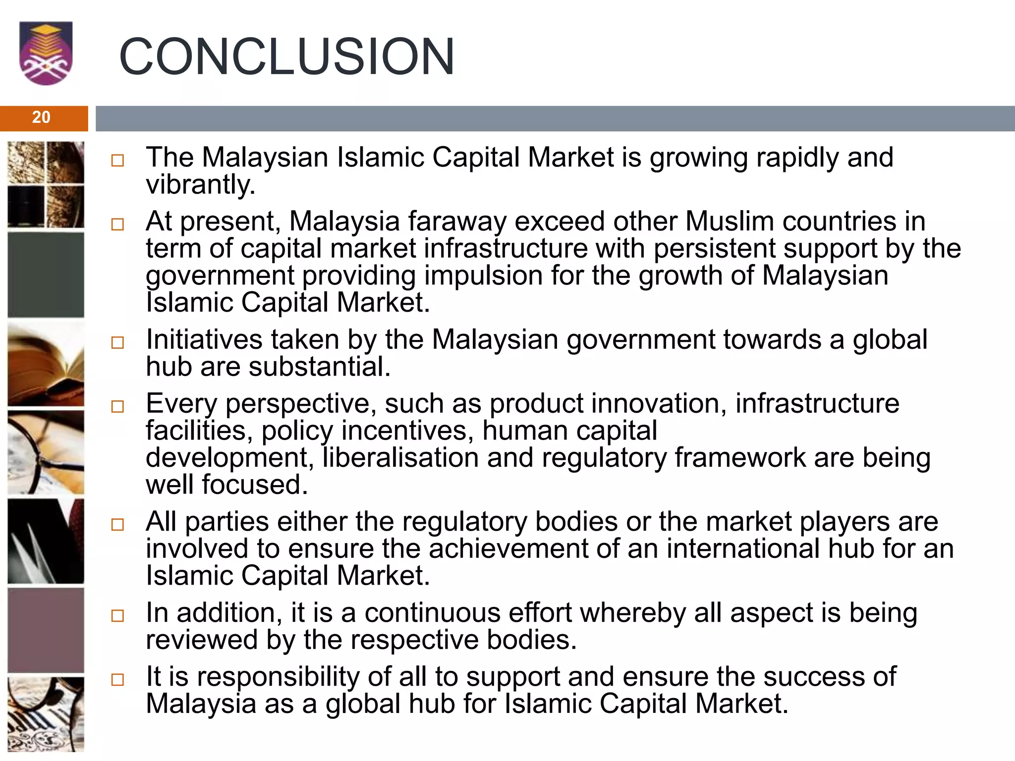 Legal Framework of Islamic Capital Market | PPTX
