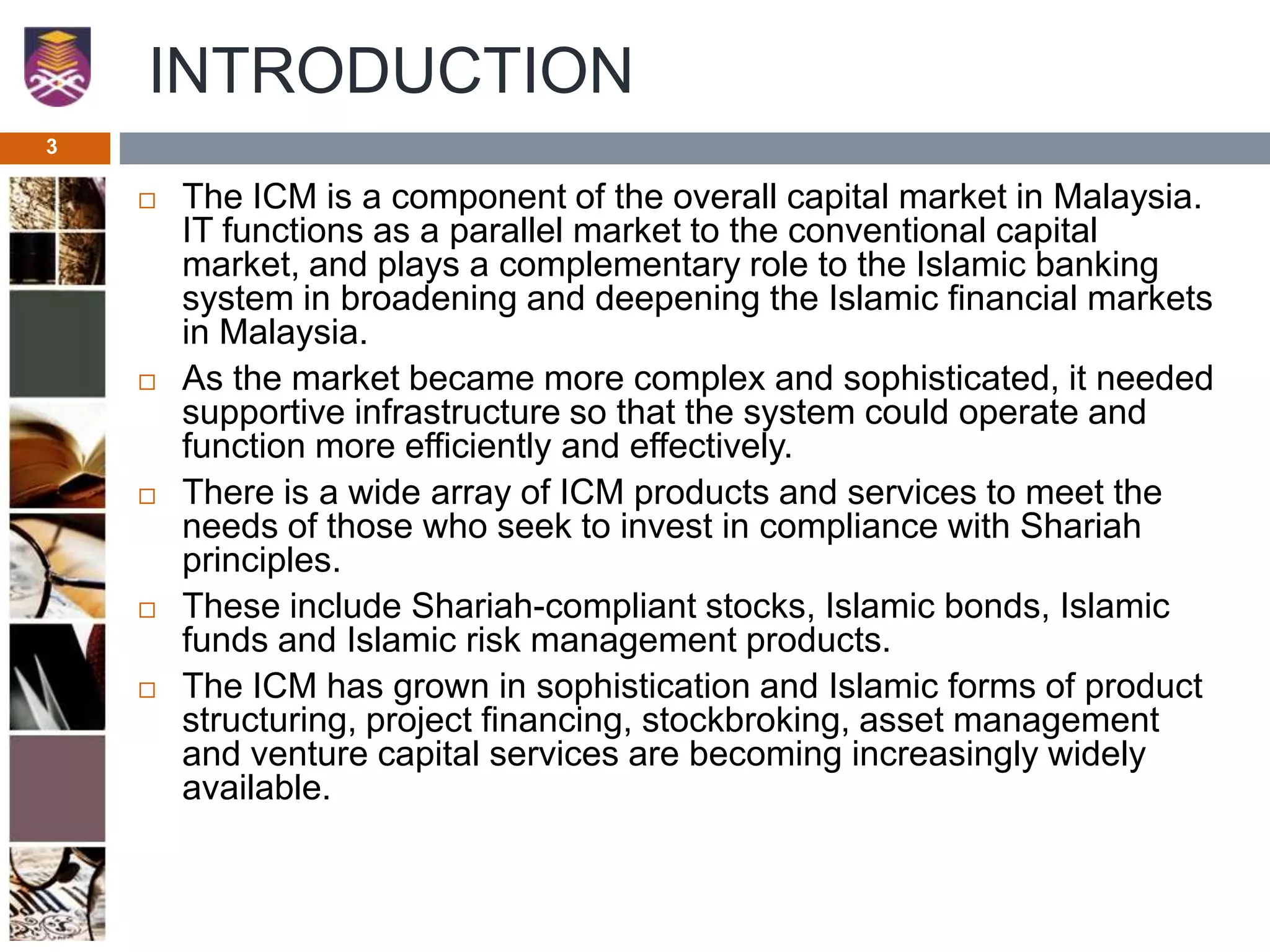 Legal Framework of Islamic Capital Market | PPTX