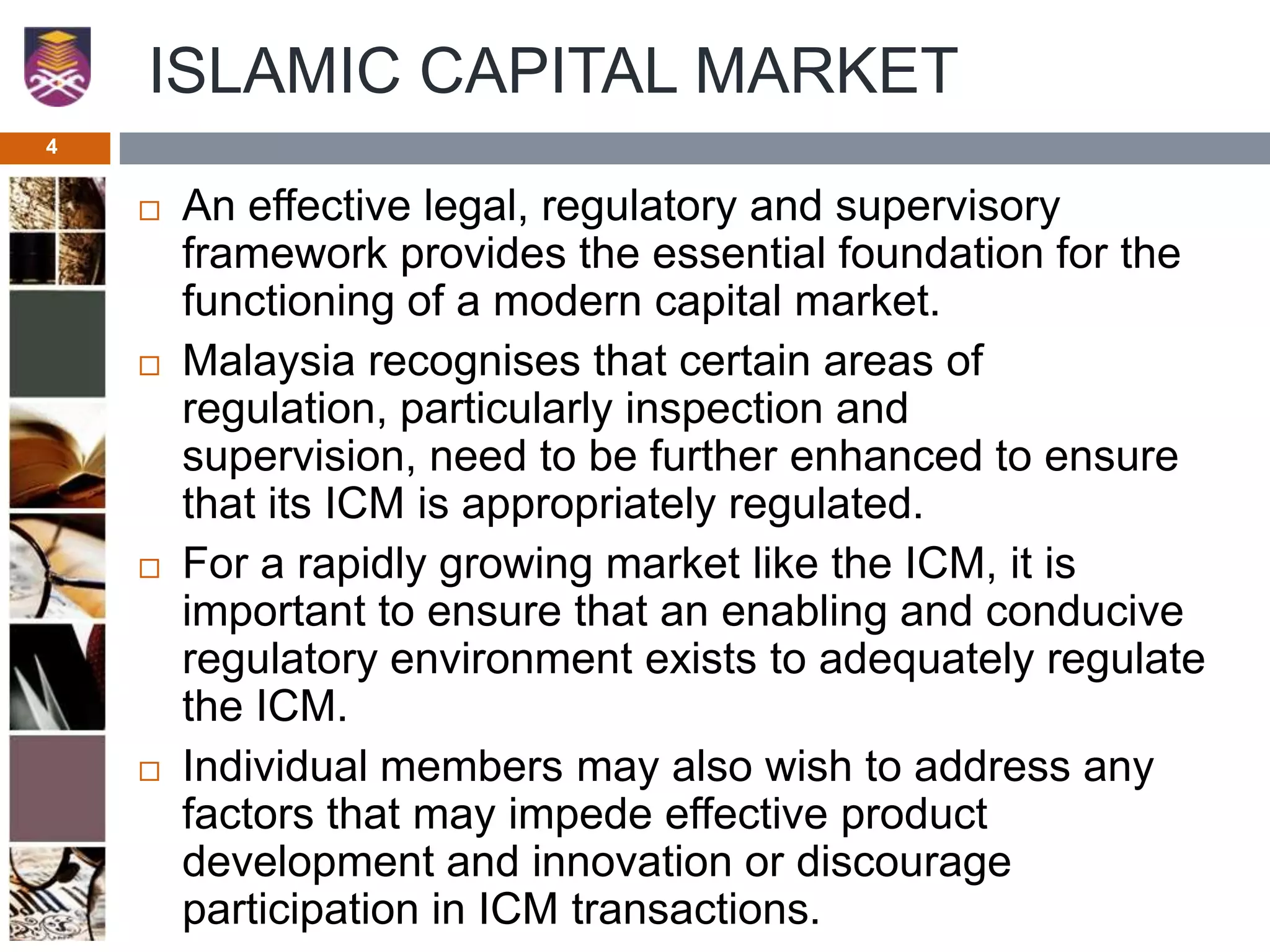 Legal Framework of Islamic Capital Market | PPTX