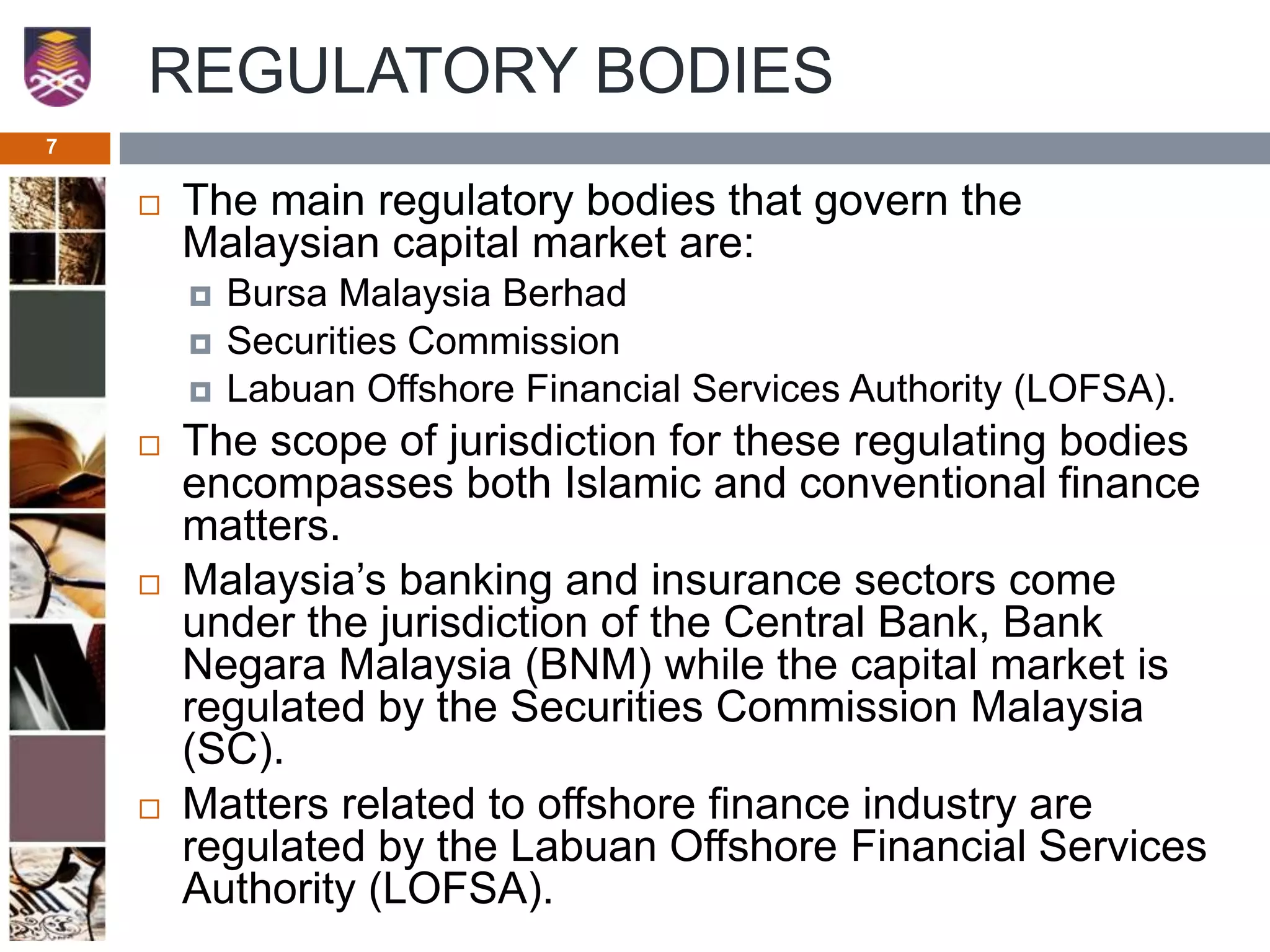 Legal Framework of Islamic Capital Market | PPTX