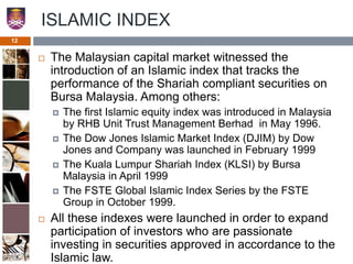Legal Framework of Islamic Capital Market | PPTX