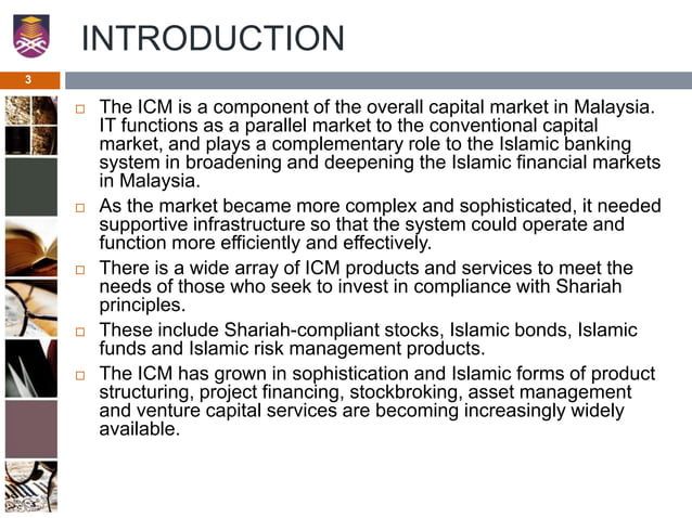 Legal Framework of Islamic Capital Market | PPT