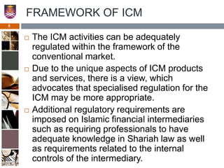 Legal Framework of Islamic Capital Market | PPTX