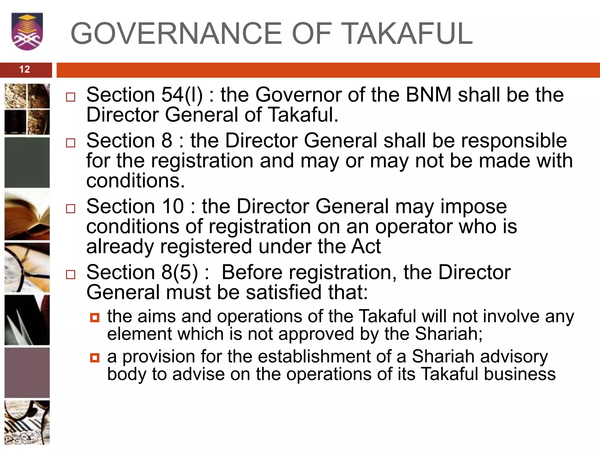 Legal Framework of Takaful | PPTX