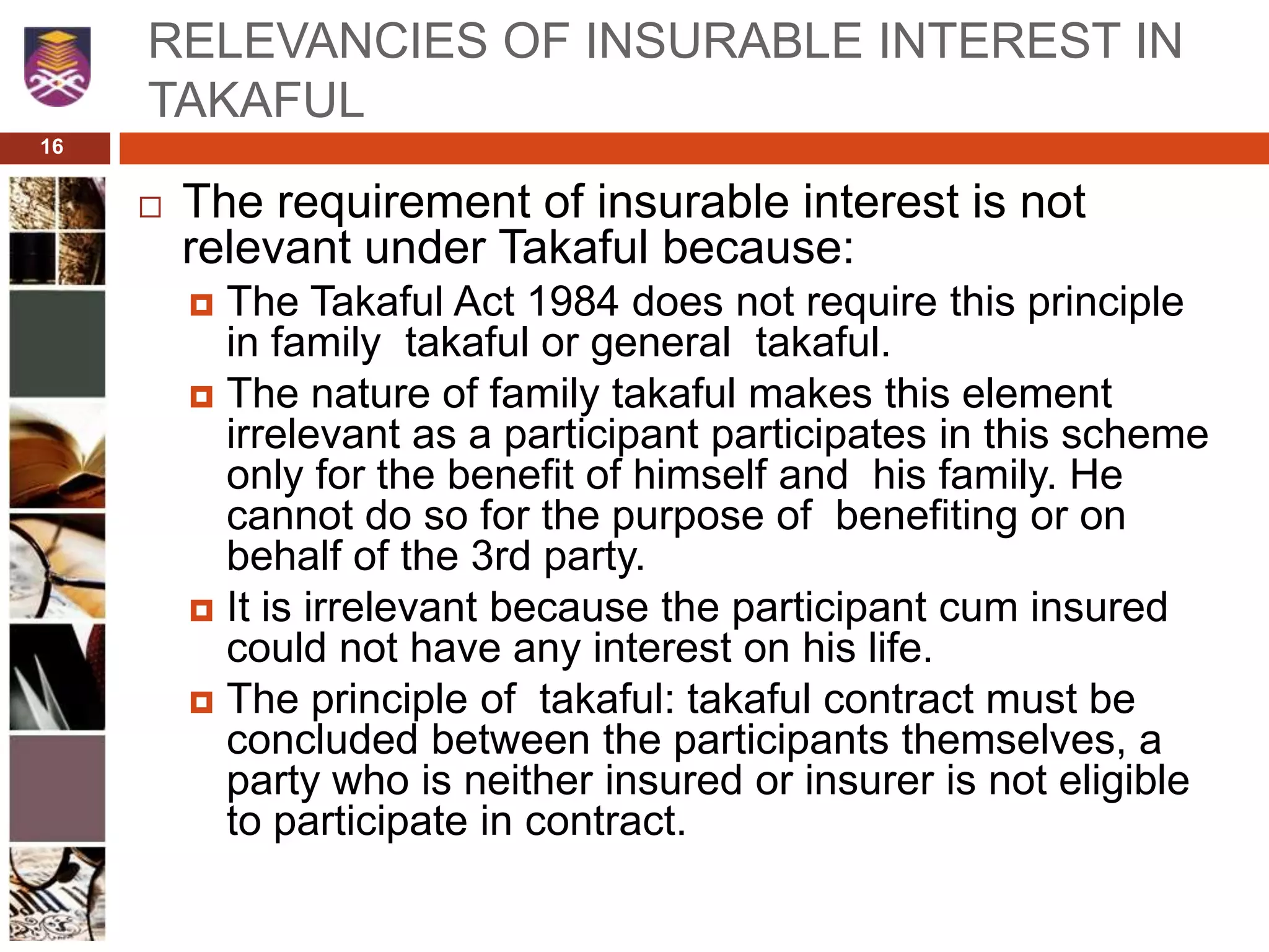 Legal Framework of Takaful | PPTX