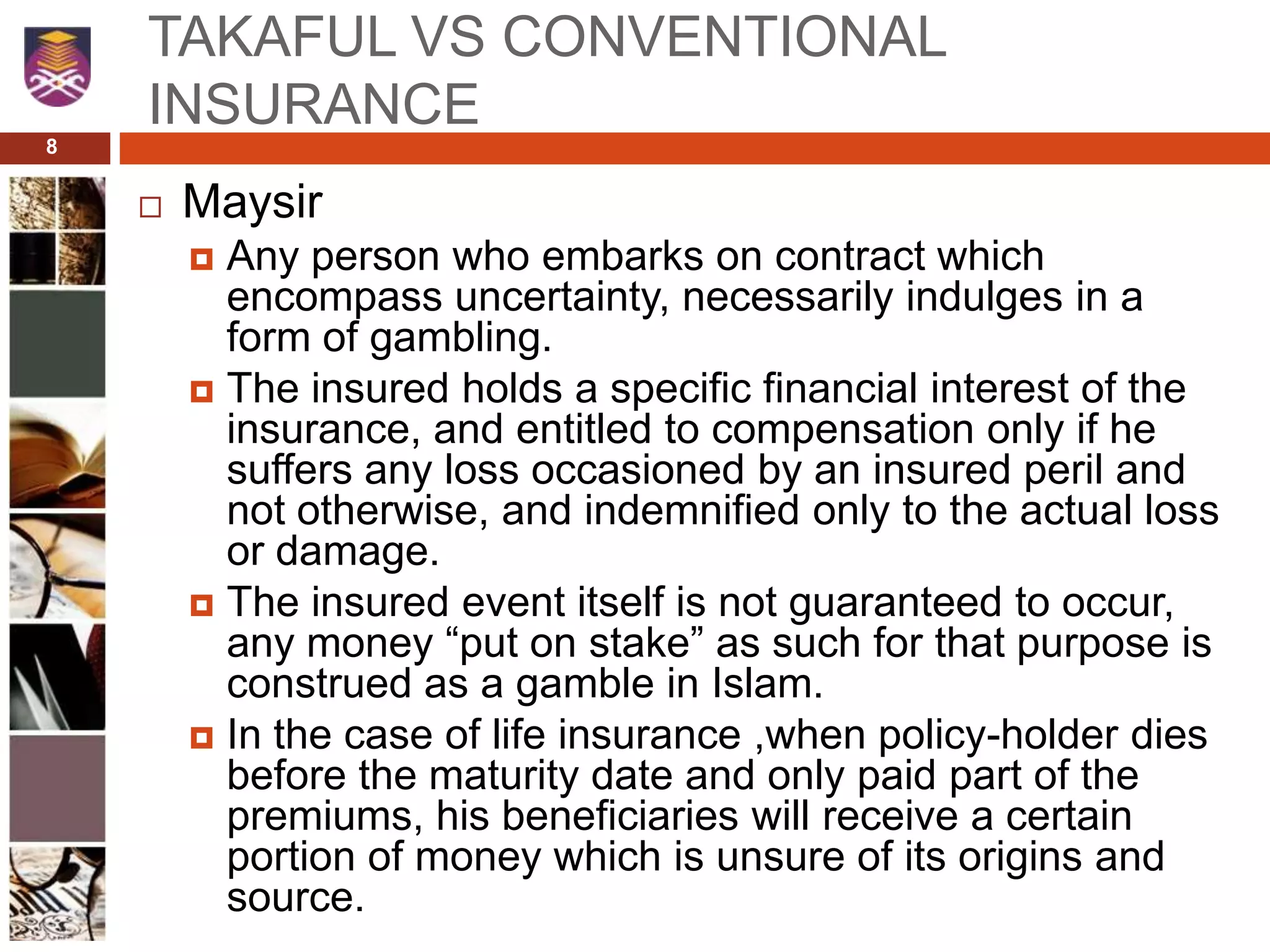 Legal Framework of Takaful | PPTX