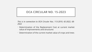 LEGAL FRAMEWORKS - OCA CIRCULARS. PHILS. | PPTX